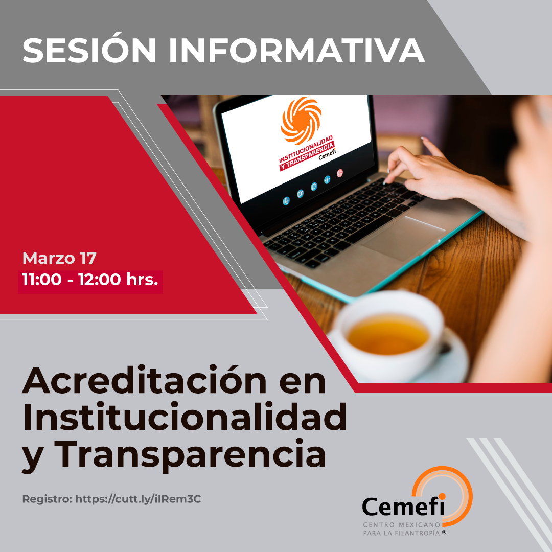 Sesión informativa: Acreditación en Institucionalidad y Transparencia ...