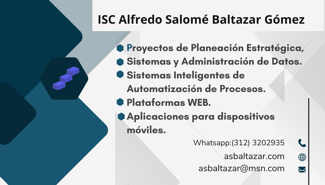 Alfredo Salomé Baltazar Gómez - Rutas